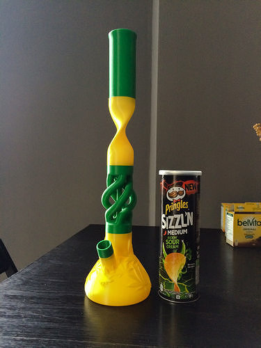 BUILD A CUSTOM BONG - Ganja Big Bong 3D model 3D printable | CGTrader