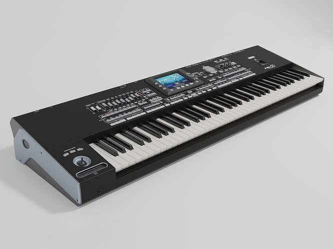 Korg Pa3X Professional Arranger 3D model | CGTrader