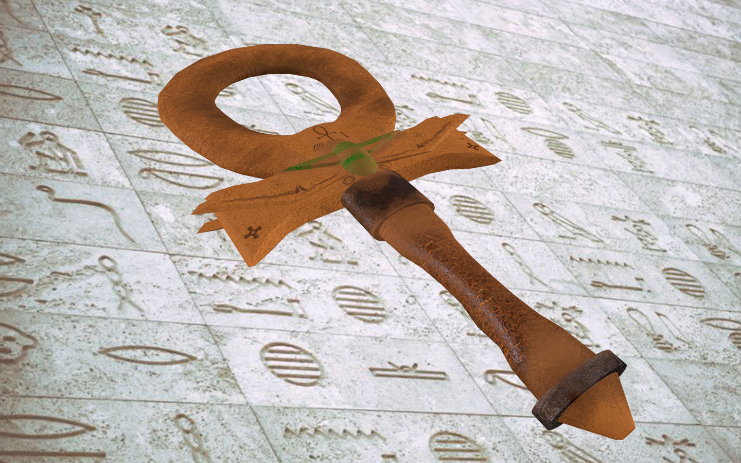 Egiptyan ankh artifact 3D model | CGTrader