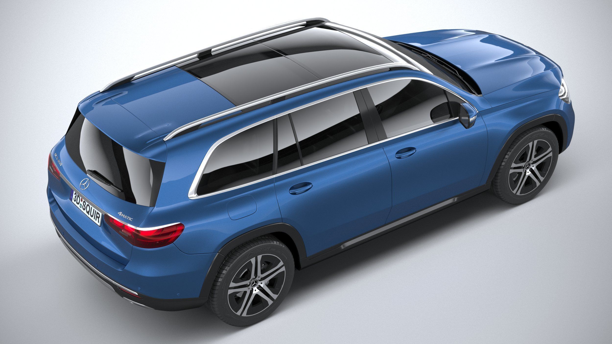 Mercedes-Benz GLS basic 2024 3D model | CGTrader
