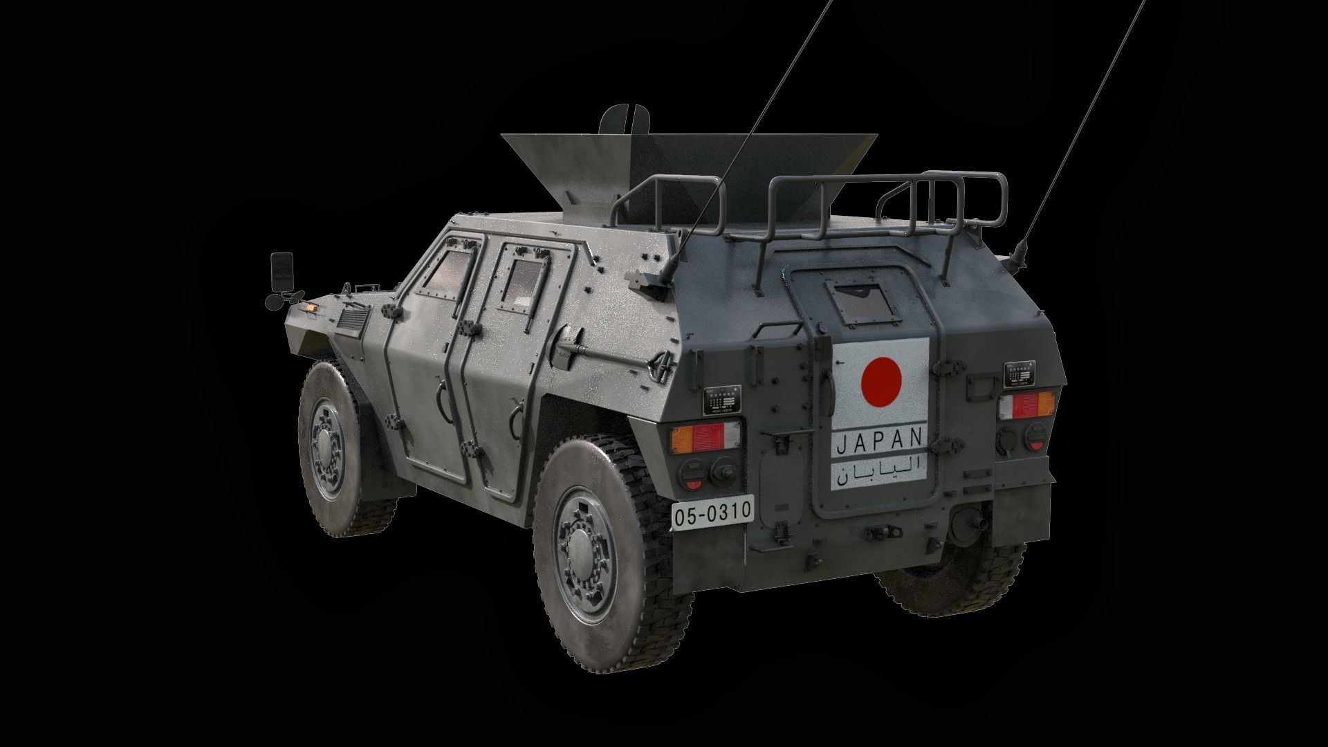 Light Armored Mobility Vehicle 3D model | CGTrader