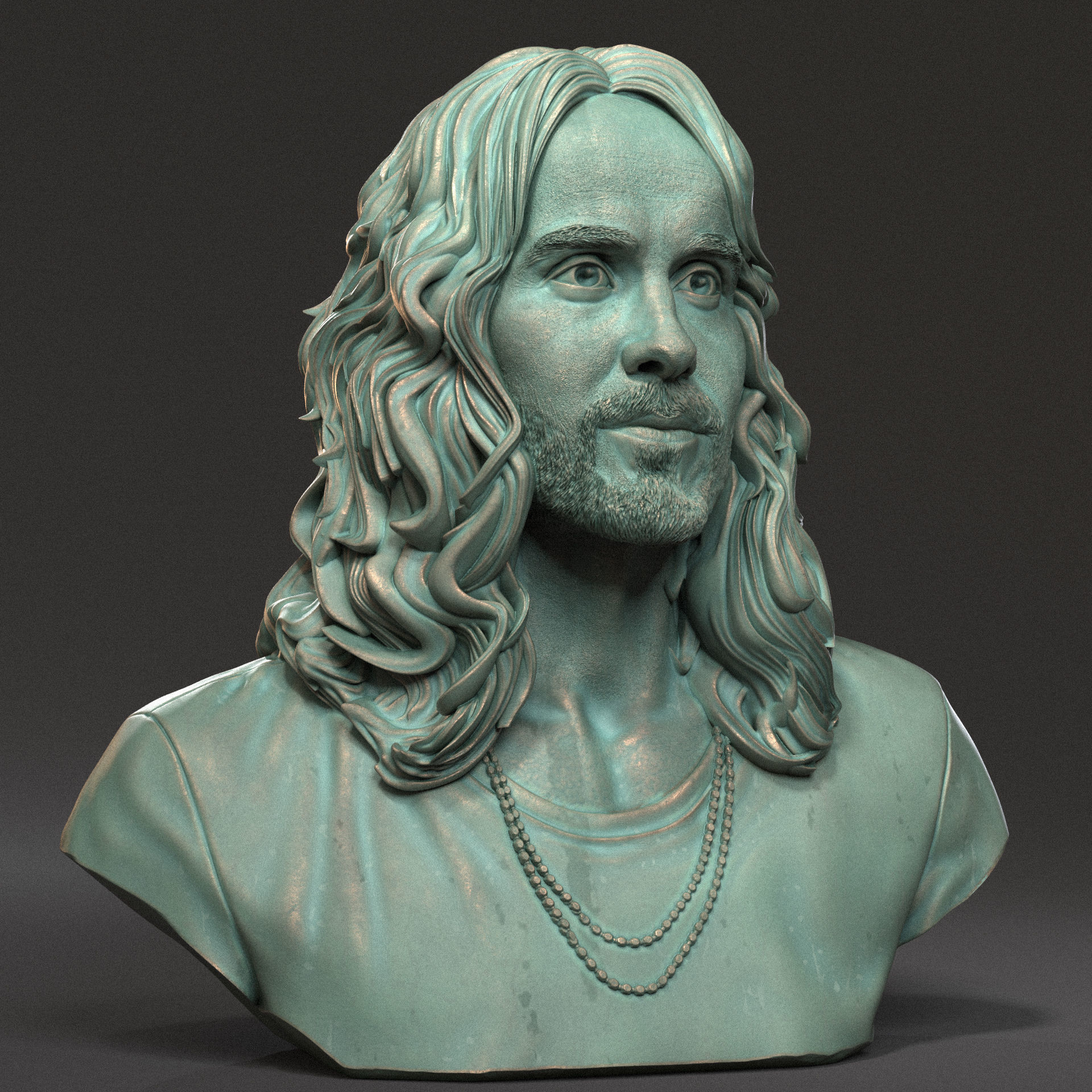 Jared Leto 3D model 3D printable | CGTrader