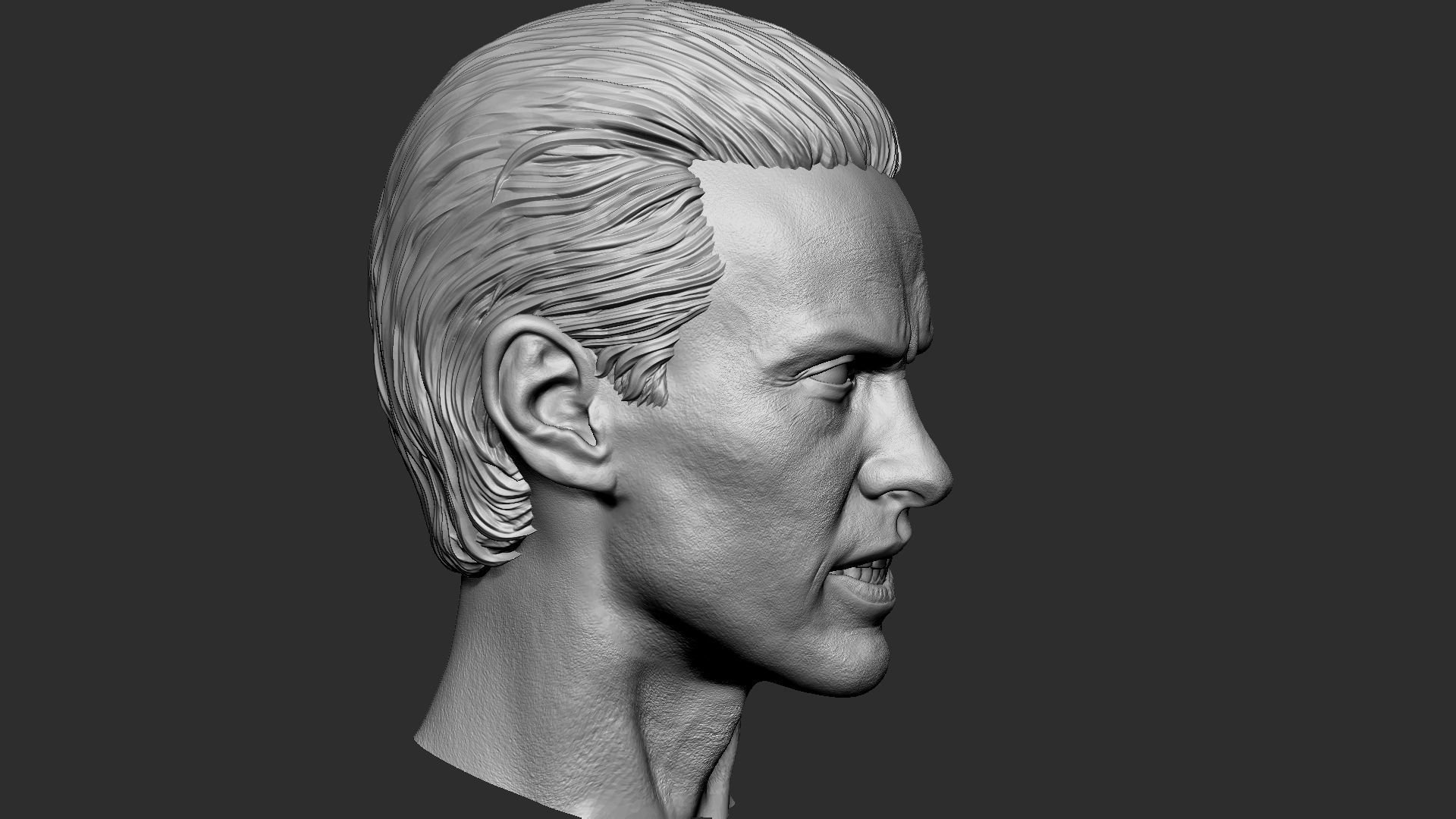 Jared Leto as Joker head 3D model 3D printable | CGTrader