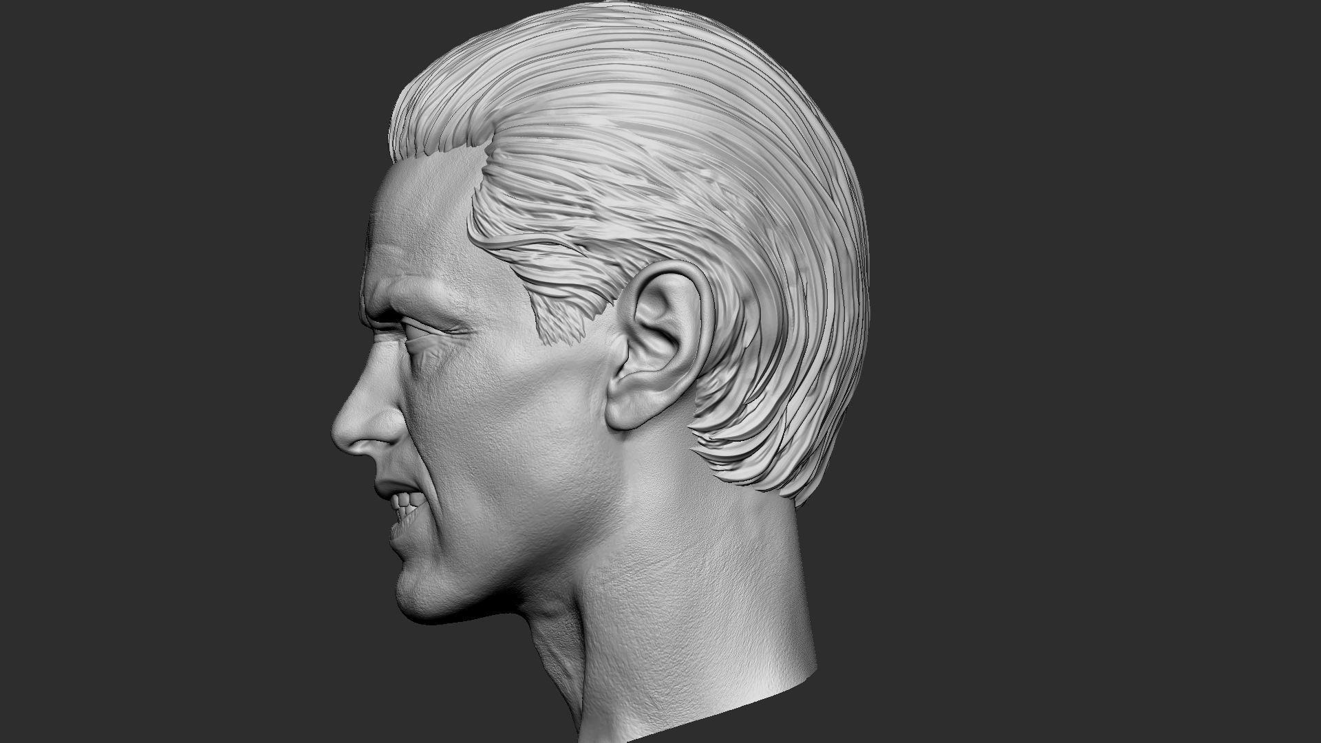 Jared Leto as Joker head 3D model 3D printable | CGTrader