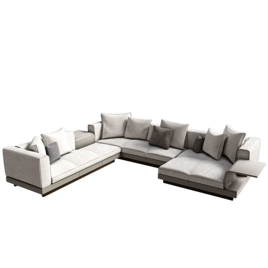 connery sofa by minotti 3D model | CGTrader