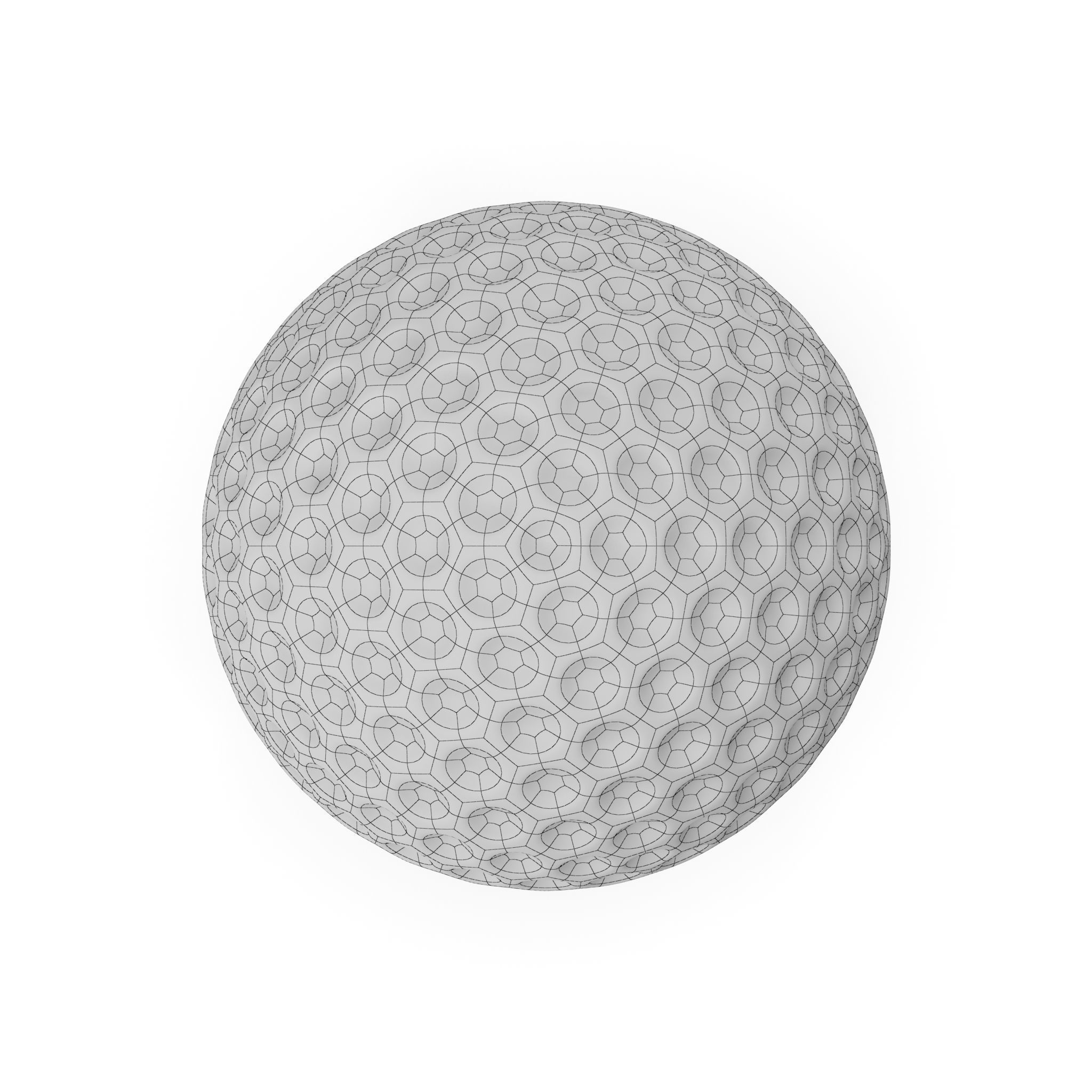 Golf Ball 3D model | CGTrader