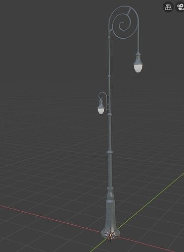 3D model Lamp post VR / AR / low-poly | CGTrader