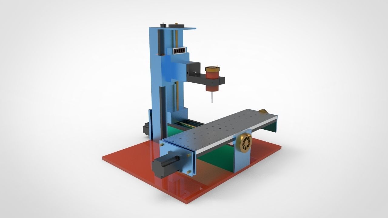 CNC Turning Machine 3D model | CGTrader