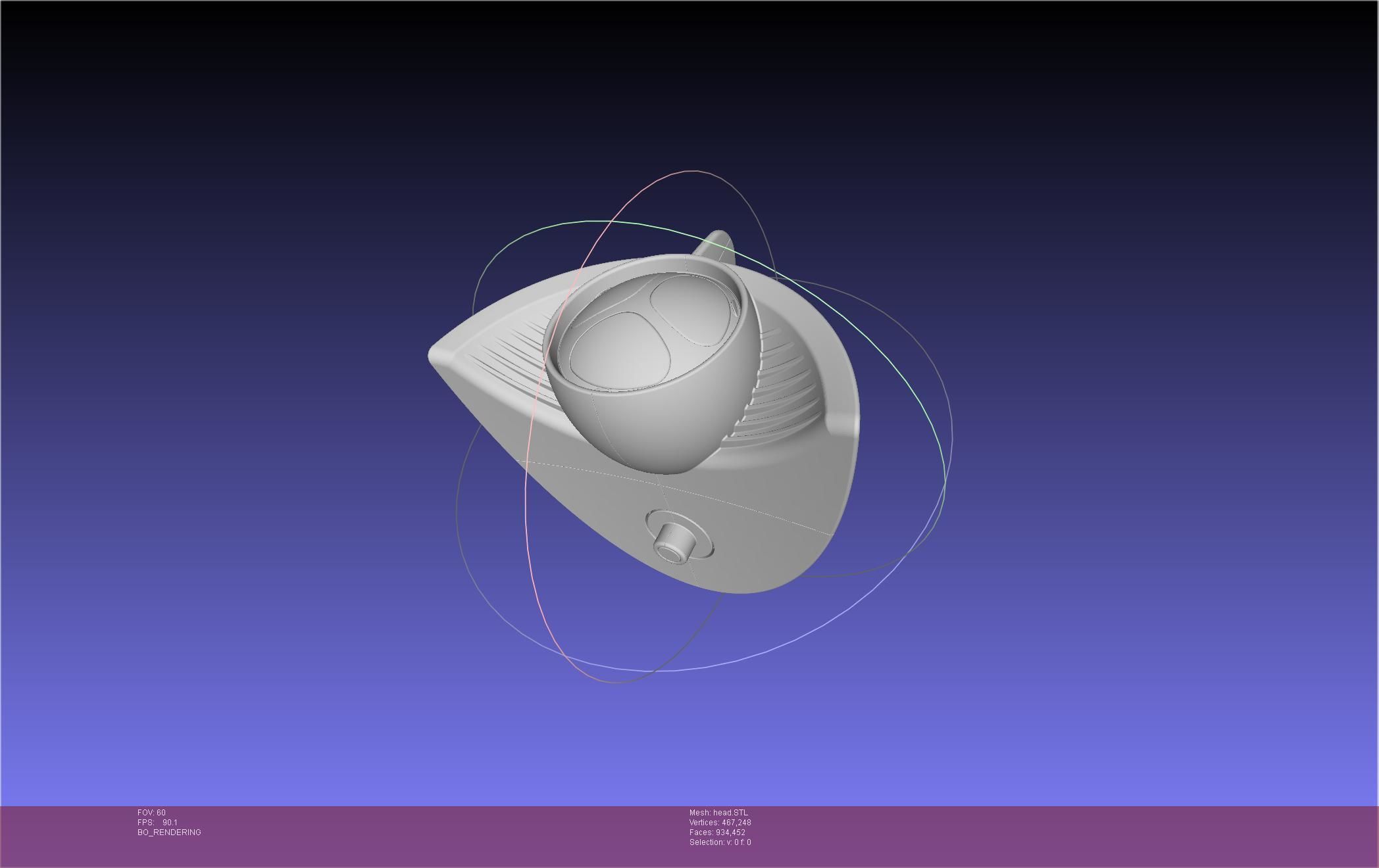 War of the Worlds Martian Periscope Head 3D model 3D printable | CGTrader