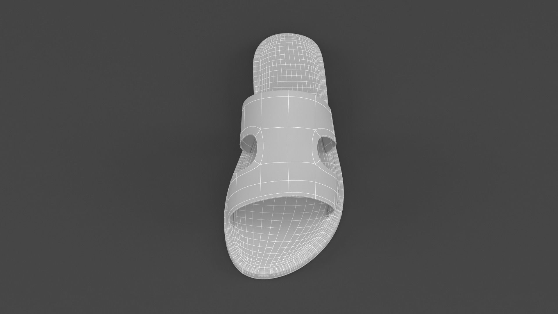 Slide Sandal 3D model | CGTrader