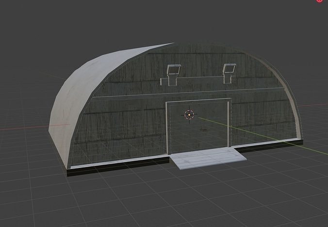 3D model village bunker VR / AR / low-poly | CGTrader