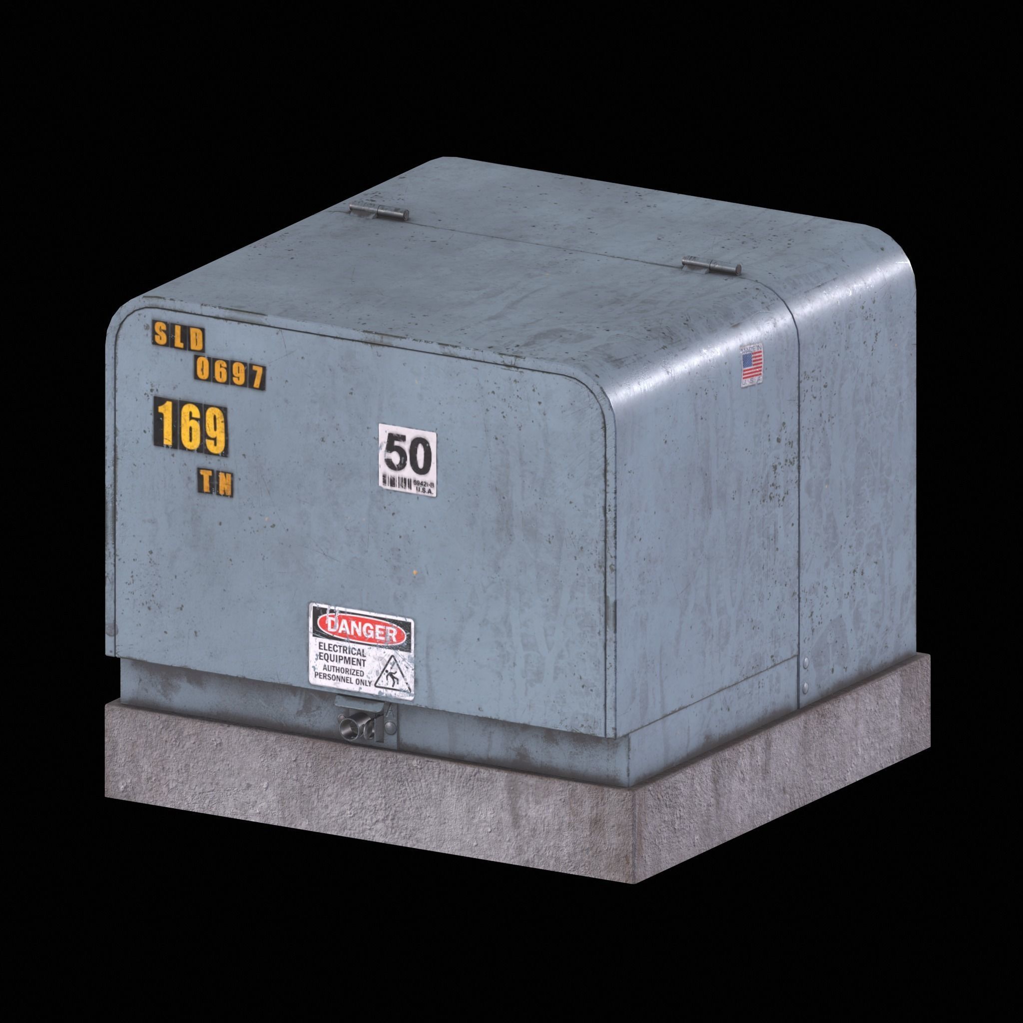3D model Electrical Box VR / AR / low-poly | CGTrader