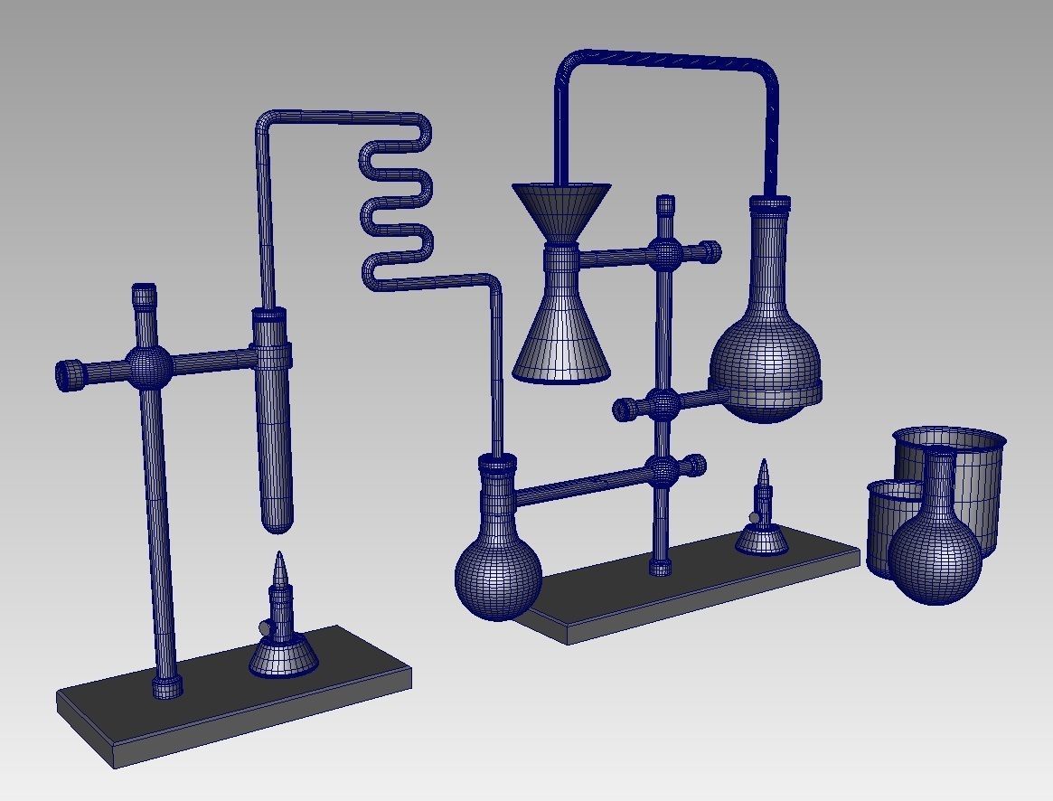 Laboratory Equipment 3D model | CGTrader