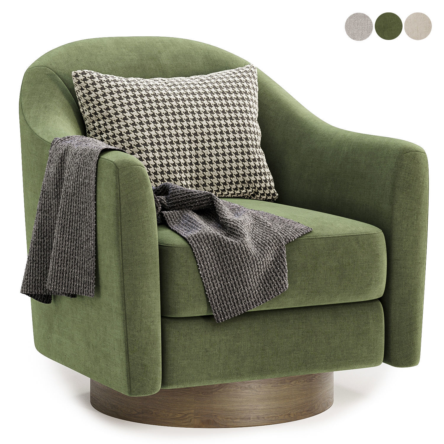 COQUETTE SWIVEL CHAIR 3D model | CGTrader