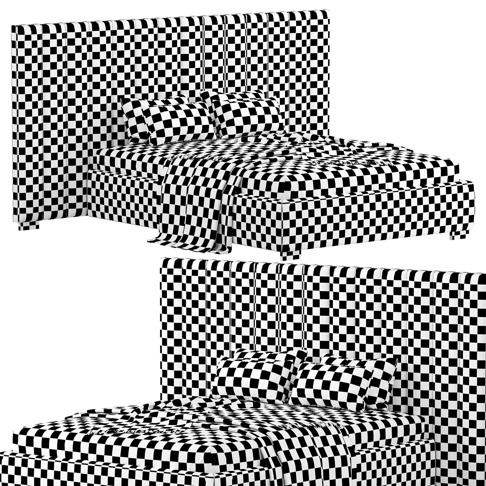 Bed MAXWELL 3D model | CGTrader