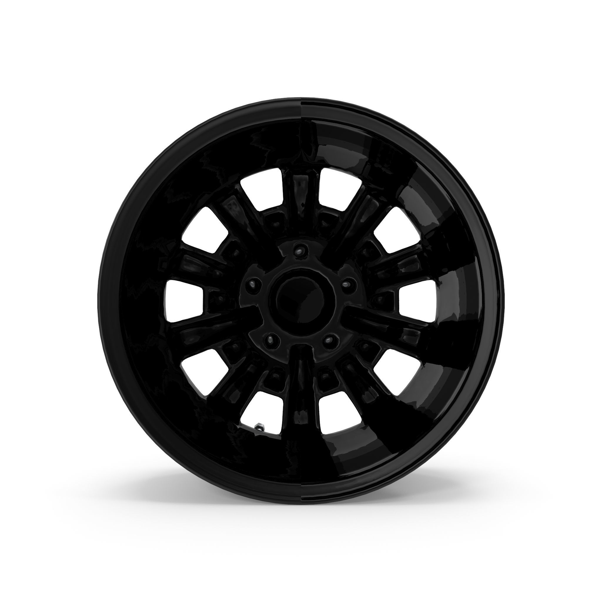 Shelby GT6 10-Spoke Alloy Wheel 3D model | CGTrader