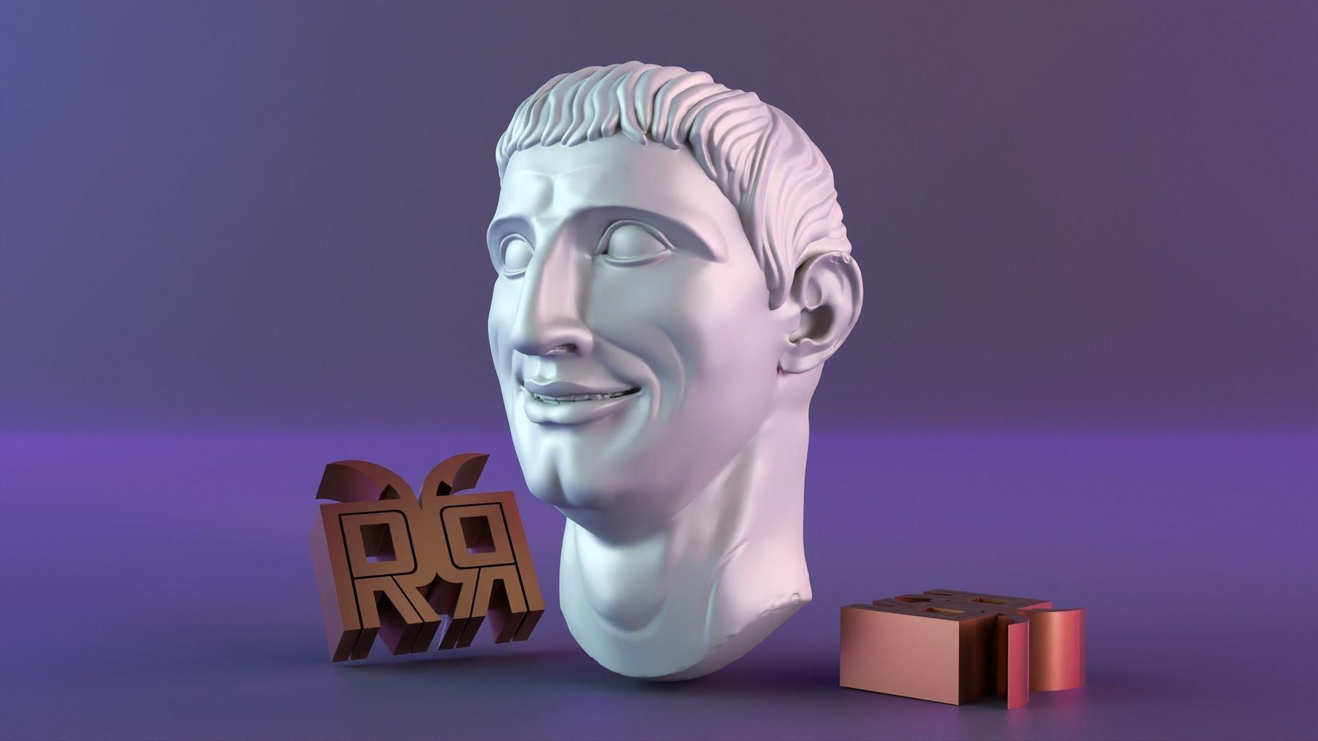 Julius Caesar 3D model 3D printable | CGTrader