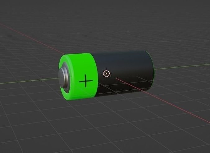 Simple Battery 3D model | CGTrader