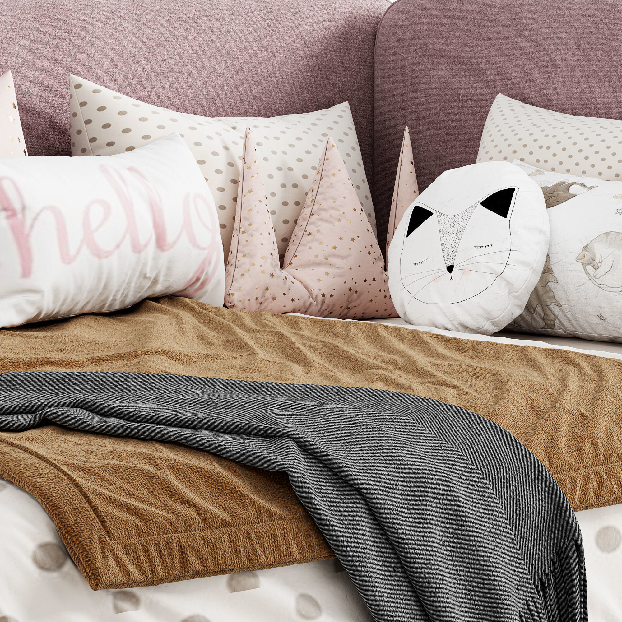 Childrens bed Sally 3D model | CGTrader