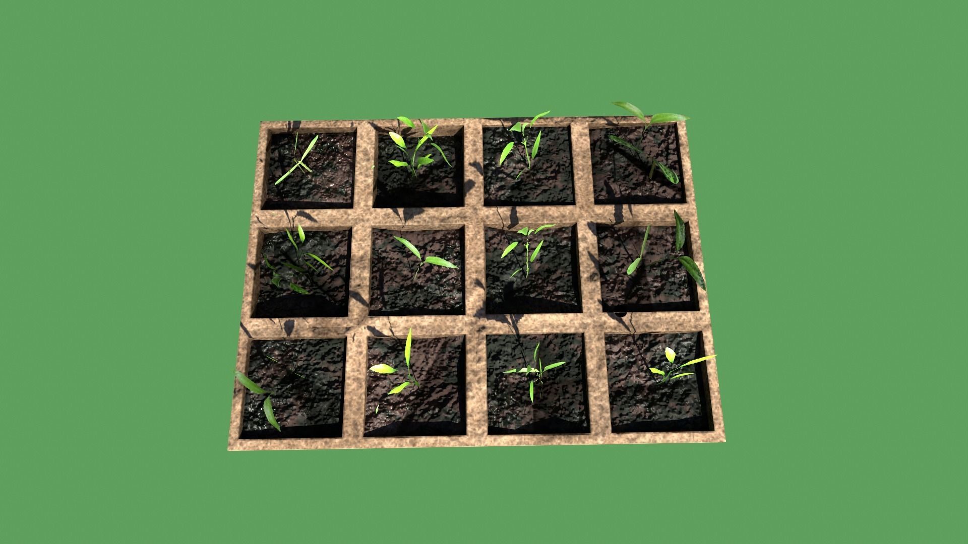 3D model Peat Pots VR / AR / low-poly | CGTrader