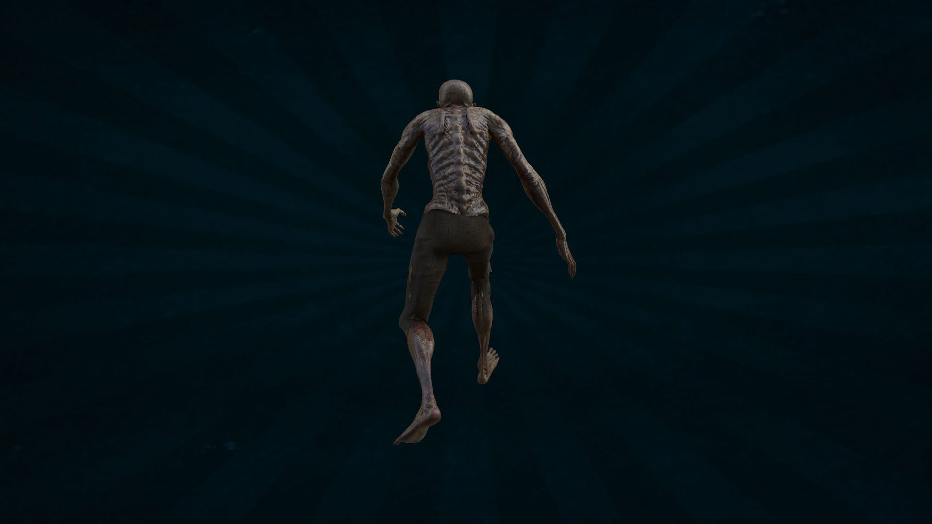 ZOMB-004 Zombie Running Animation 3D model animated rigged | CGTrader