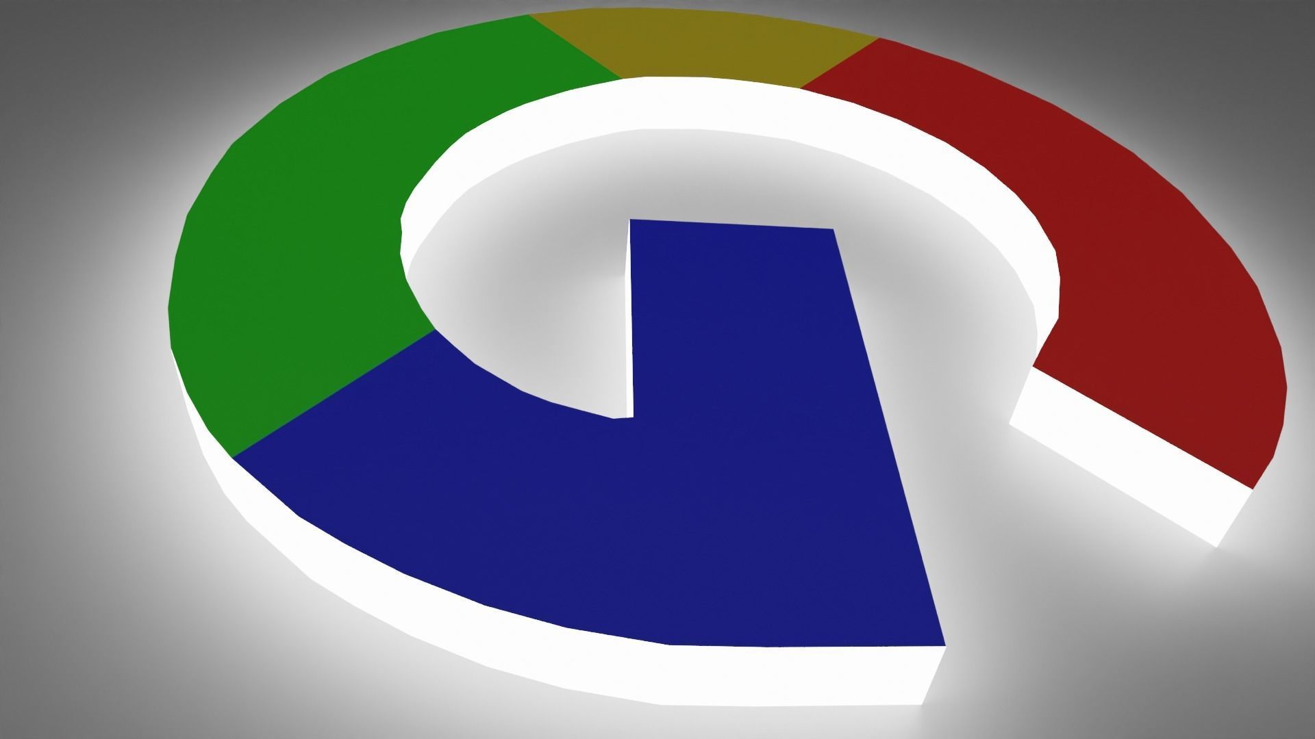google logo 3D model | CGTrader