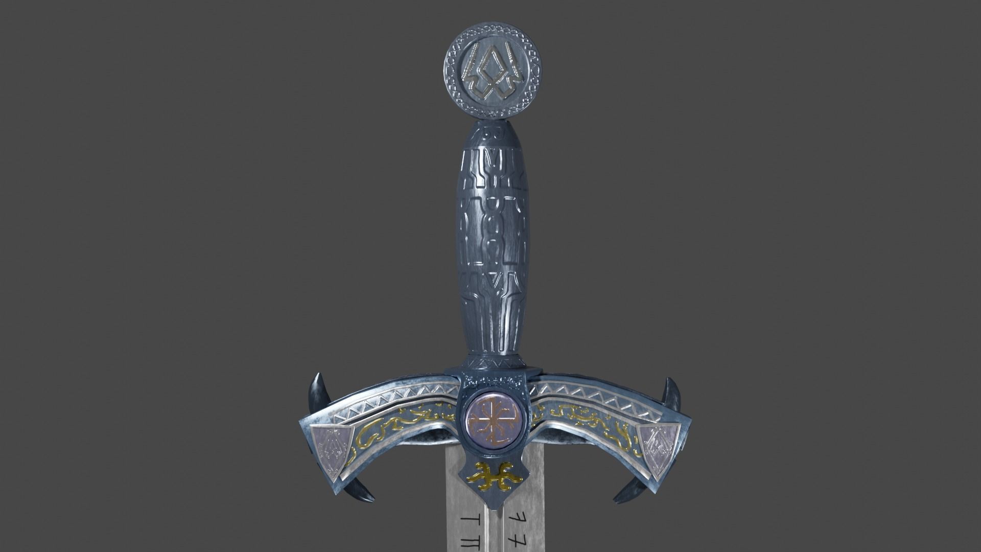 Detailed Excalibur sword free VR / AR / low-poly 3D model | CGTrader