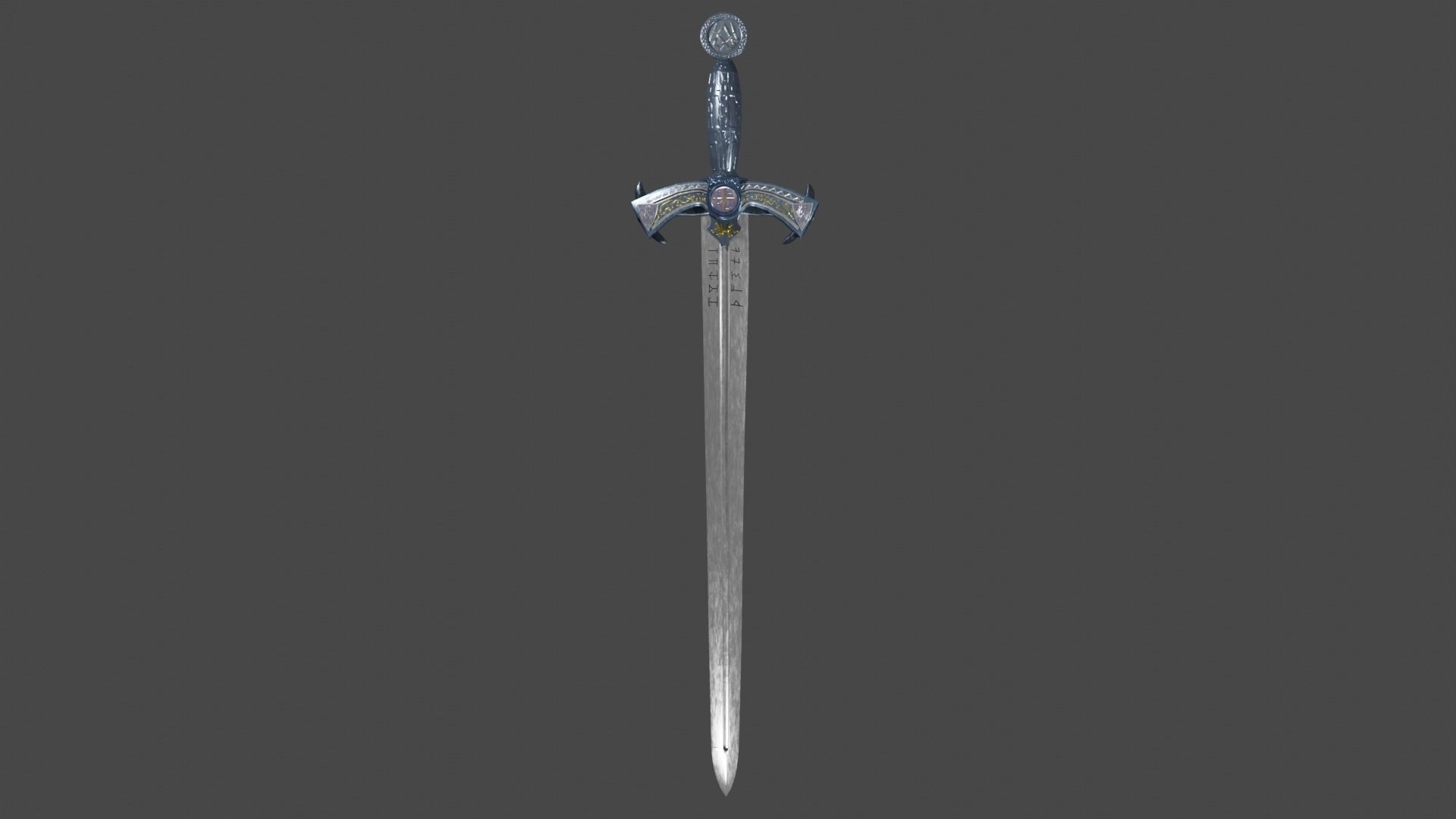 Detailed Excalibur sword free VR / AR / low-poly 3D model | CGTrader