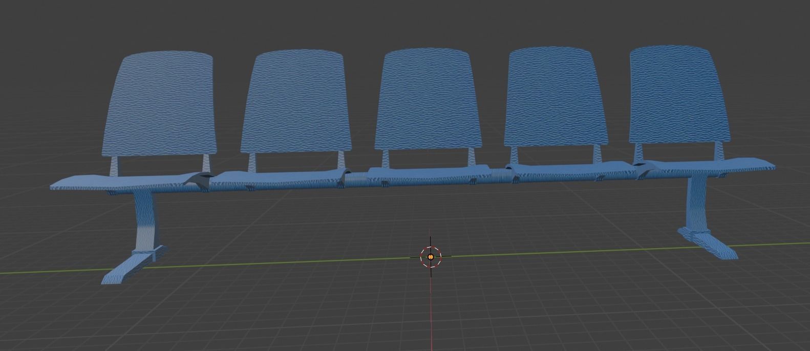 3D model plastic chain chair VR / AR / low-poly | CGTrader