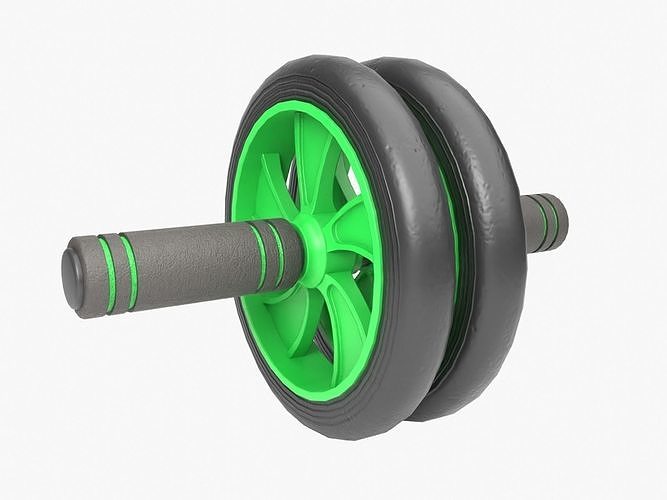 3D model Exercise Wheels VR / AR / low-poly | CGTrader