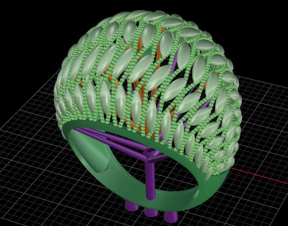 ring fusion 3D model 3D printable | CGTrader