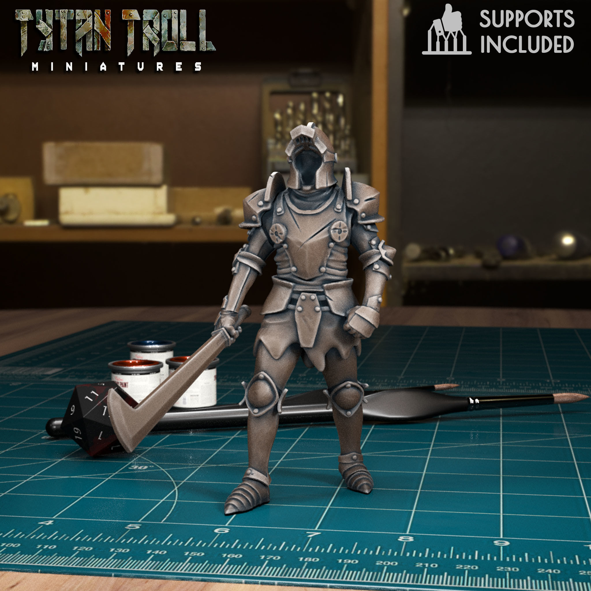 Animated Armour Pack - Pre-Supported 3D model 3D printable | CGTrader