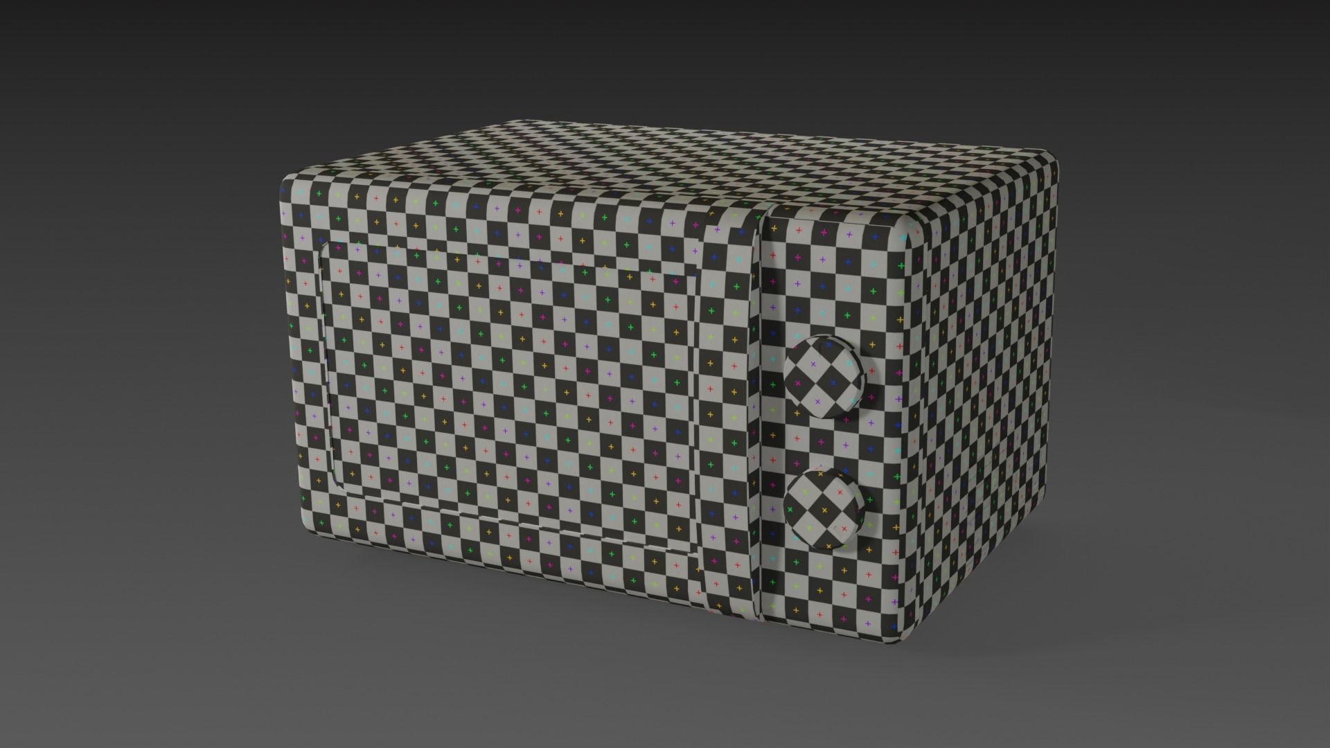 3D model Microwave A1 Game-Ready VR / AR / low-poly | CGTrader