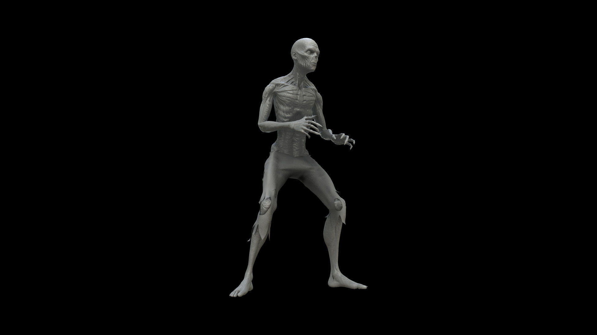 ZOMB005 Zombie Dying Animation 3D model animated rigged | CGTrader
