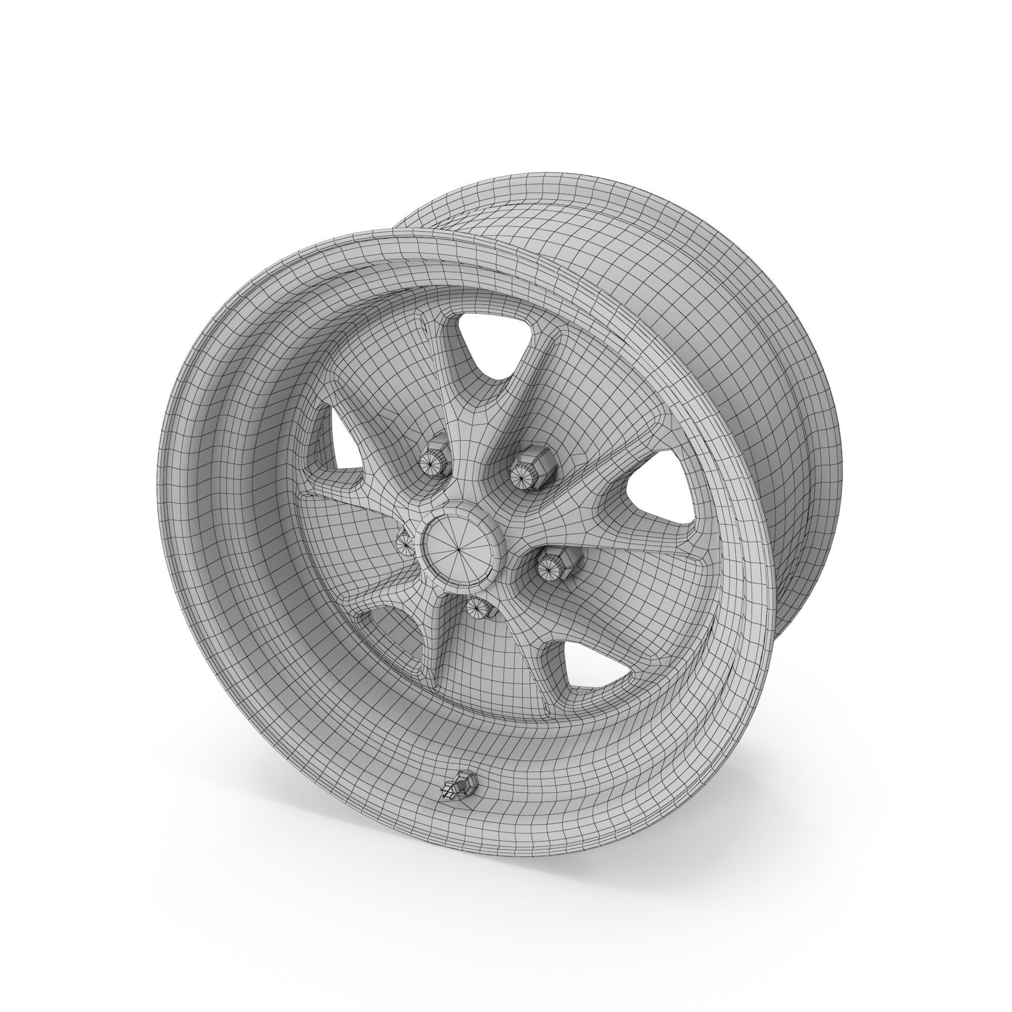 3D model Magnum 500 Alloy Wheel VR / AR / low-poly | CGTrader