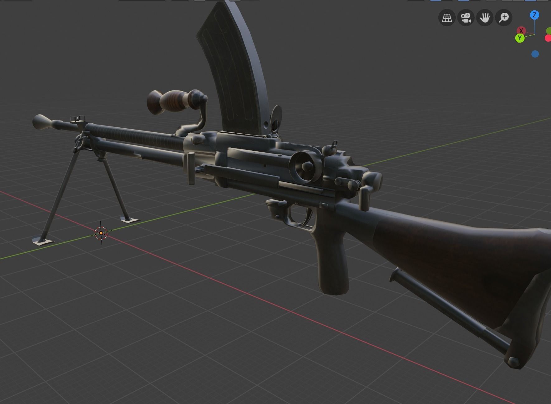 3D model weapon type99 VR / AR / low-poly | CGTrader