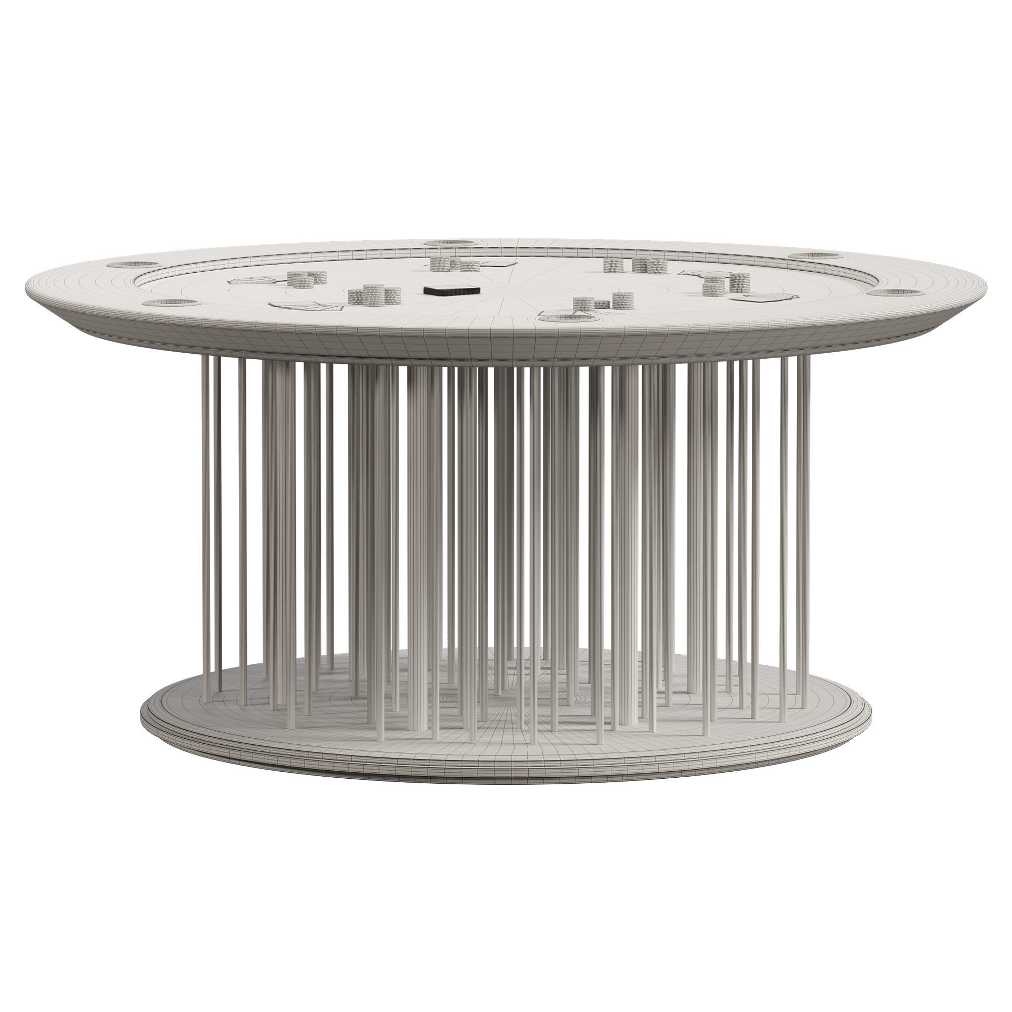 Shanghai Poker Table 3D model | CGTrader