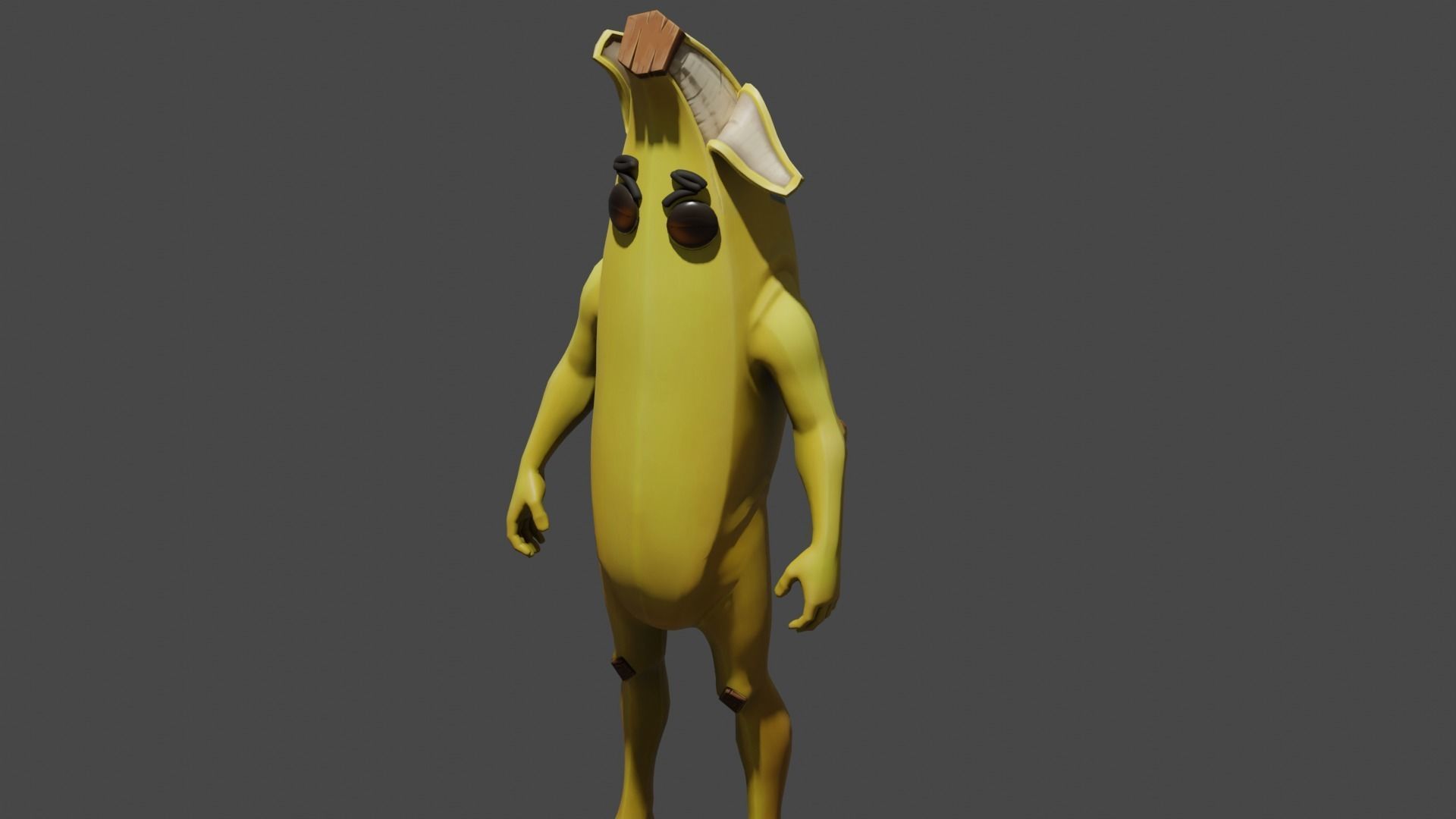 Fortnite Skin - Peely 3D model rigged | CGTrader