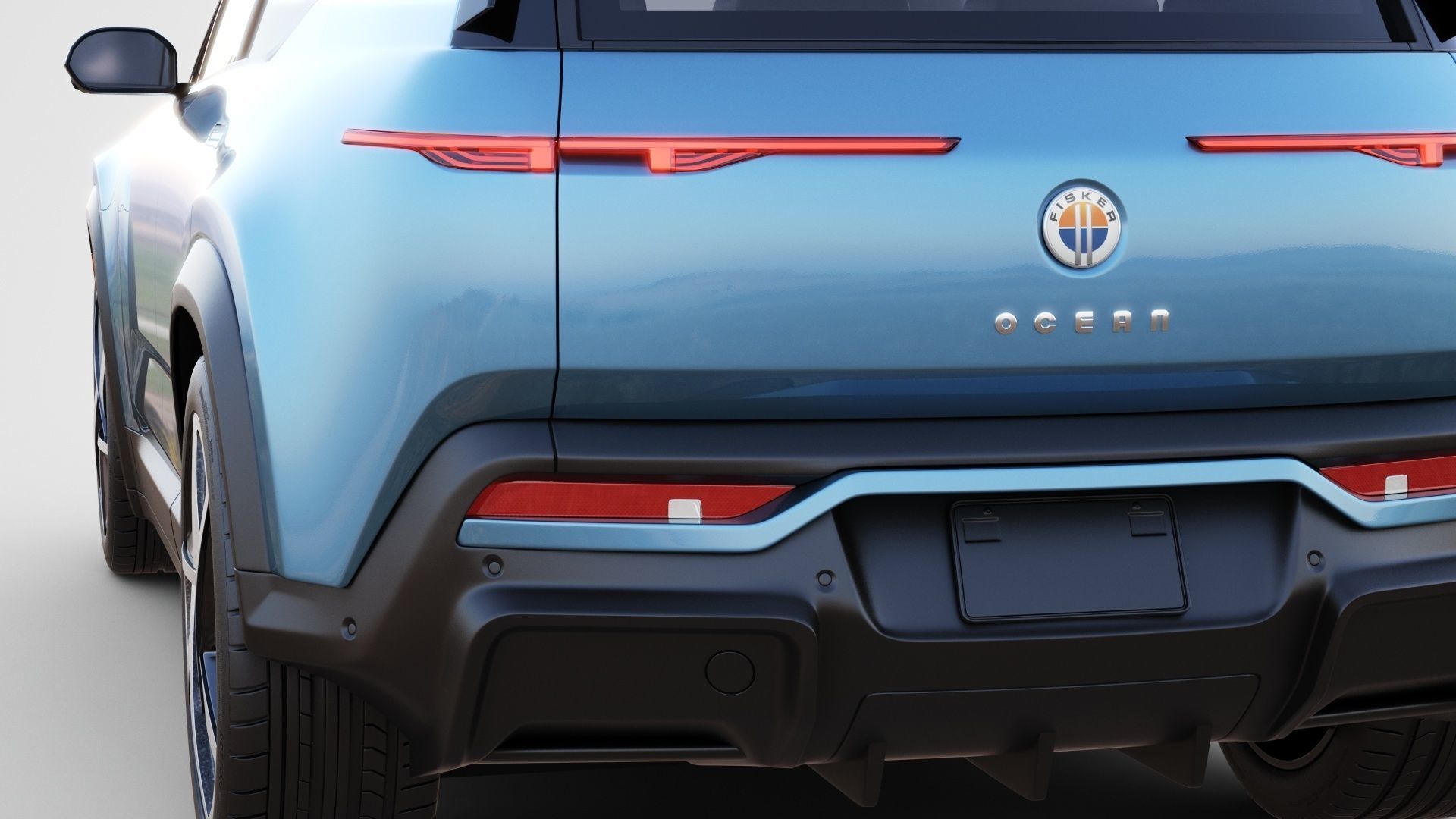 Electric Suv Ocean 2023 3D model | CGTrader