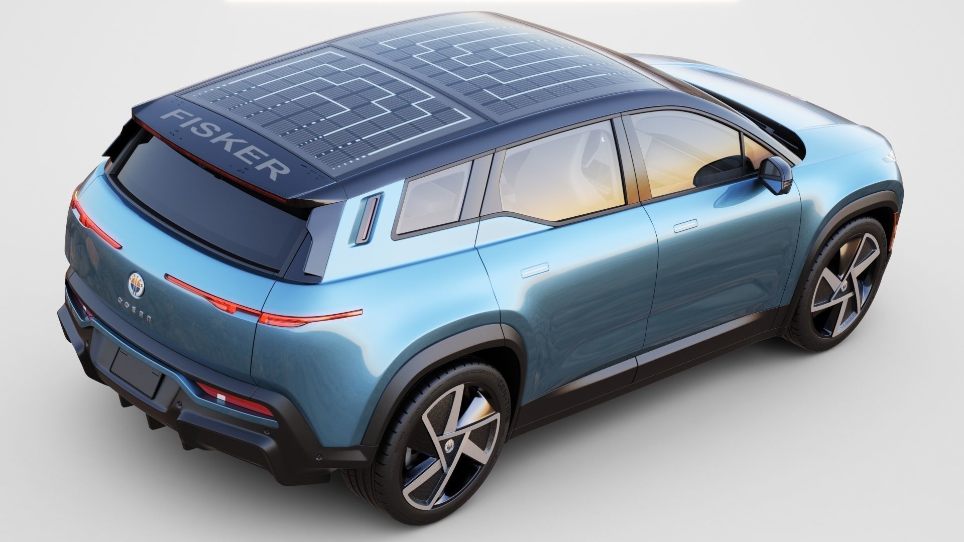 Electric Suv Ocean 2023 3D model | CGTrader