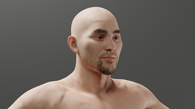 Realistic Male - Dean 3D model rigged | CGTrader