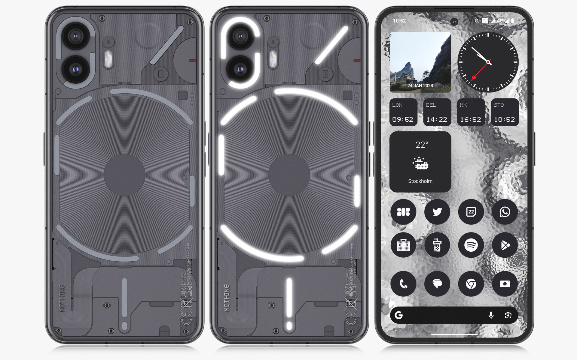 Nothing Phone 2 3D model | CGTrader