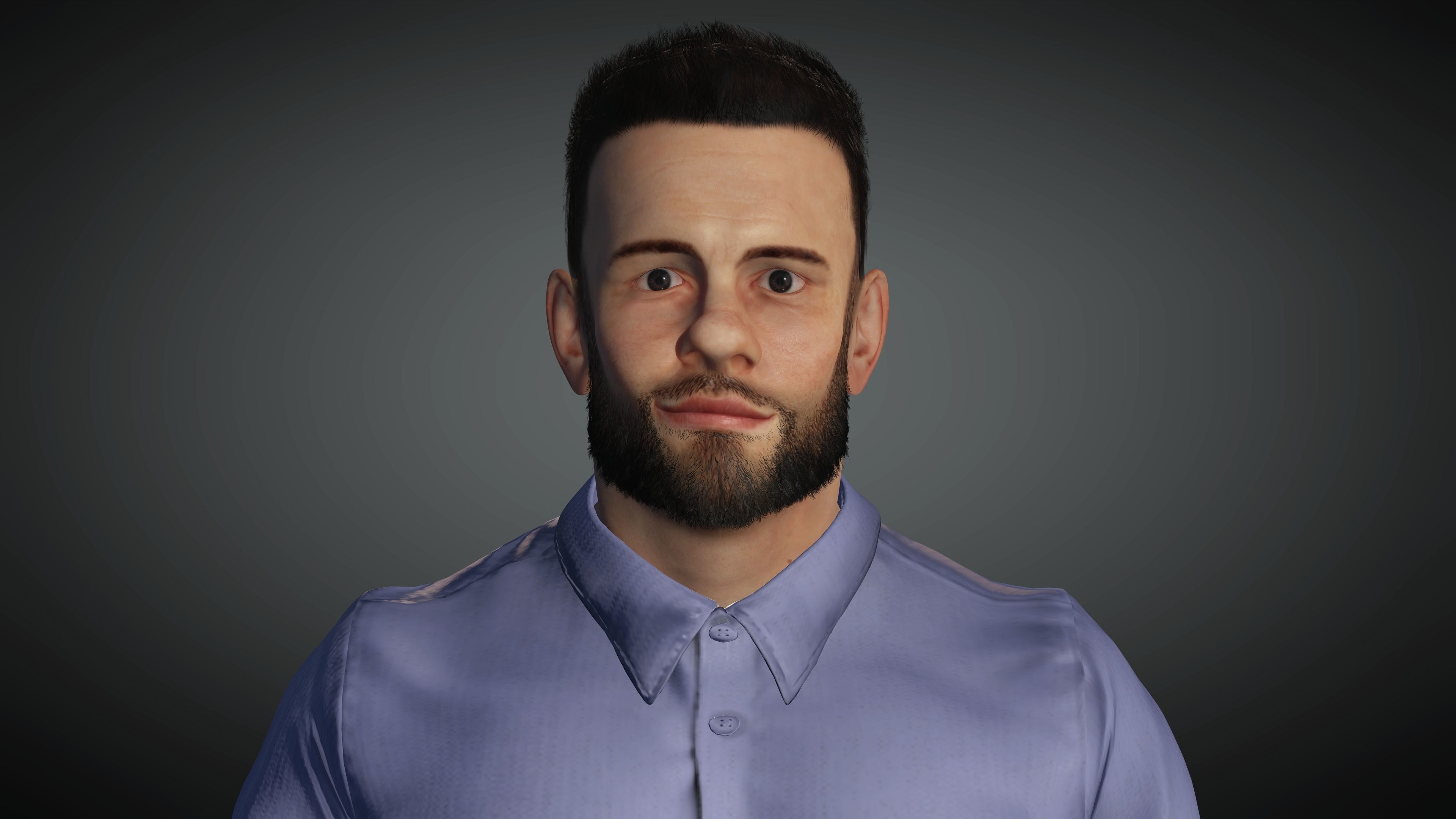 3D model Realistic Man Model VR / AR / low-poly | CGTrader
