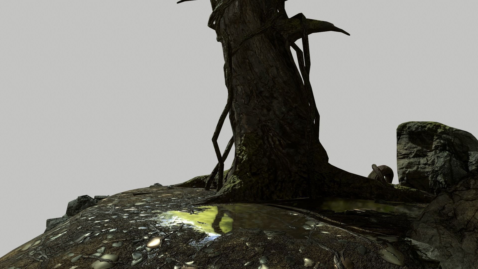 Dead Tree free VR / AR / low-poly 3D model | CGTrader