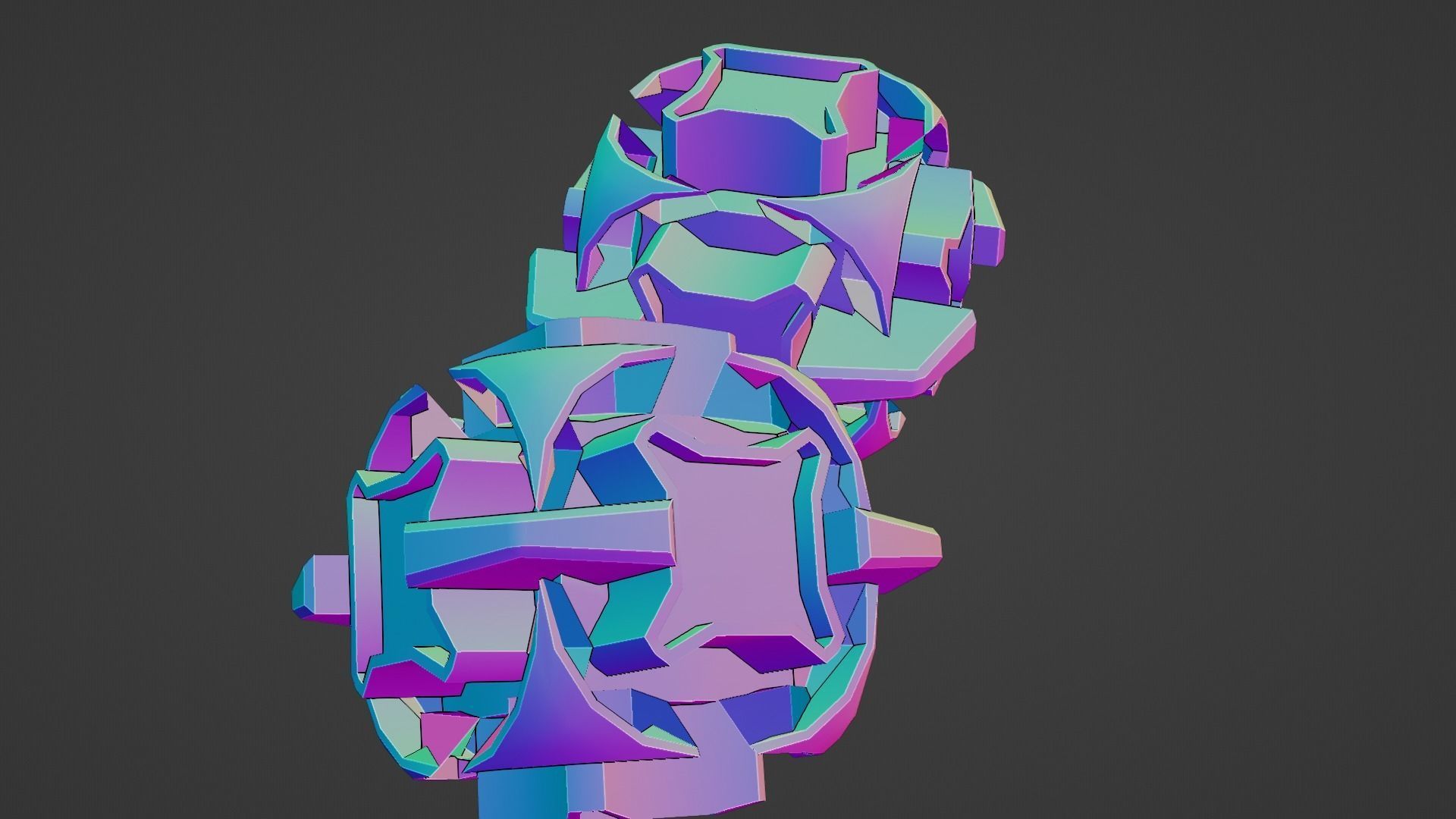 3D model Sci-Fi prop VR / AR / low-poly | CGTrader