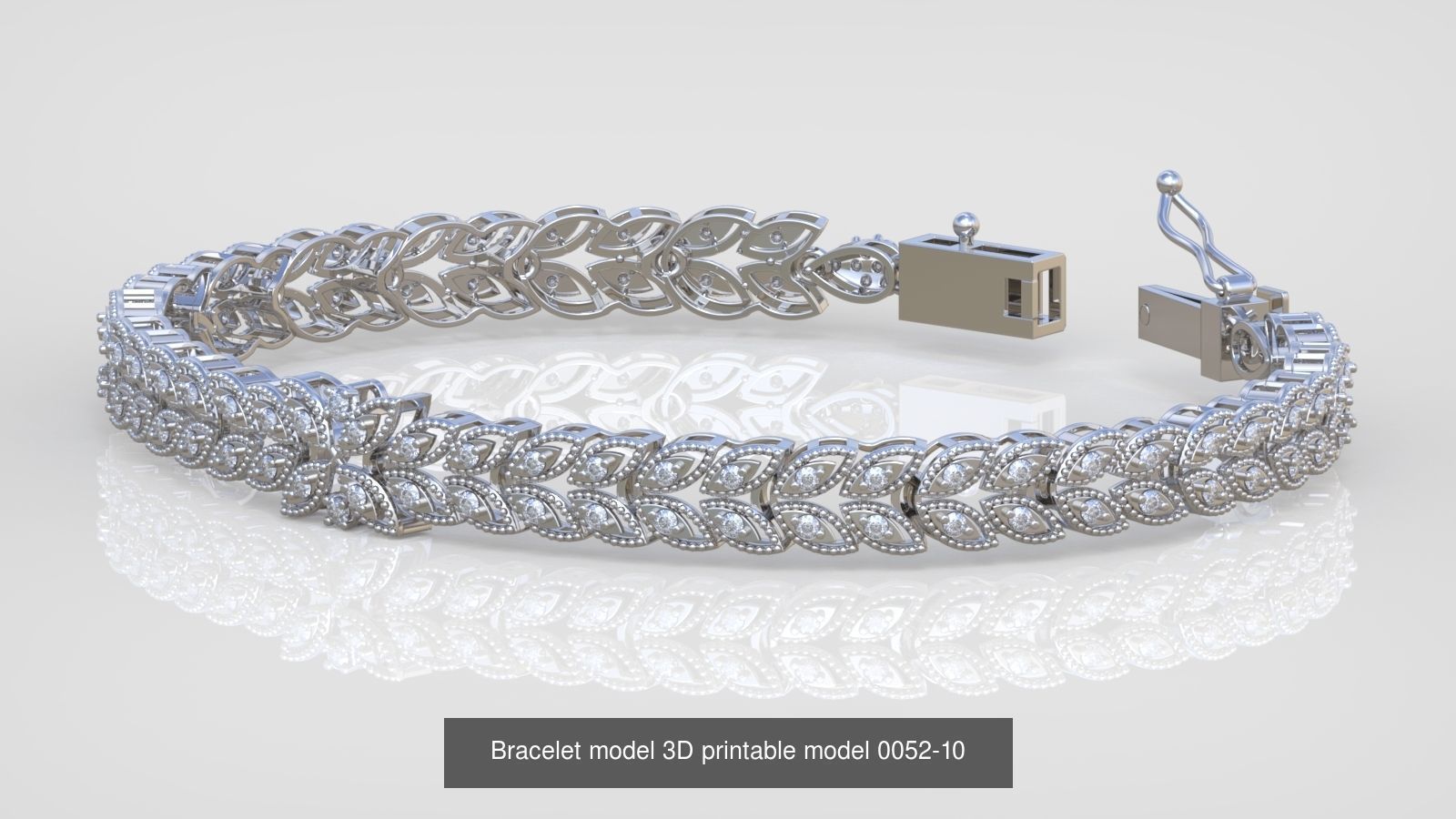 My 29 Beautiful and Graceful 3d printable Bracelet models 3D Model ...