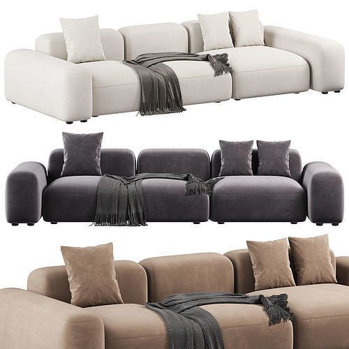Sofa Lapis 296 3D model | CGTrader
