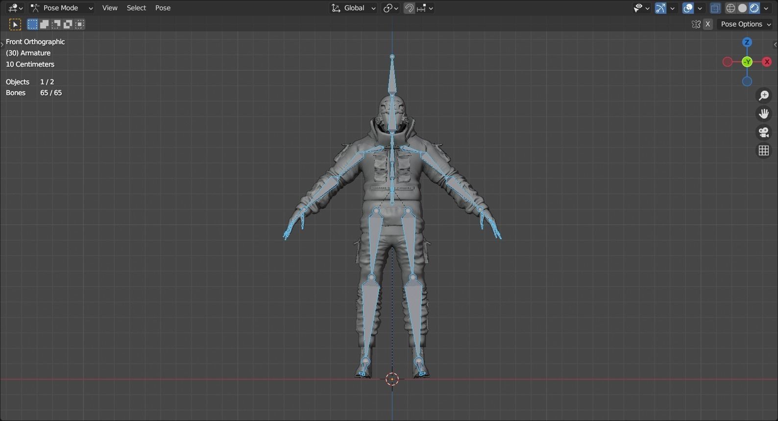 3D model Cyber Tech Wear Character - Futuristic Cyberpunk 3D Model VR ...