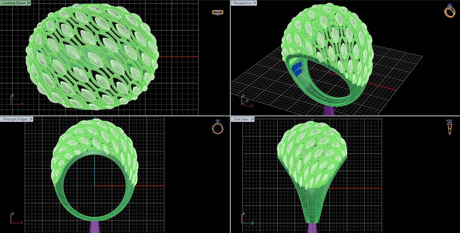 ring fusion 3D model 3D printable | CGTrader