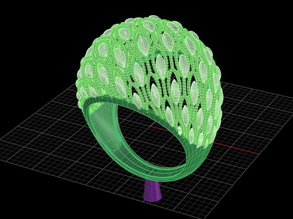 ring fusion 3D model 3D printable | CGTrader